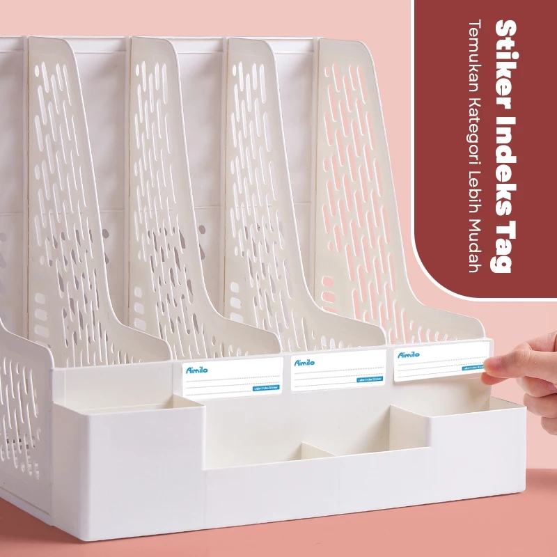 Jual AM DESKTOP ORGANIZER FILE ORGANIZER RAK BUKU SEKAT MINIMALIS MEJA ...
