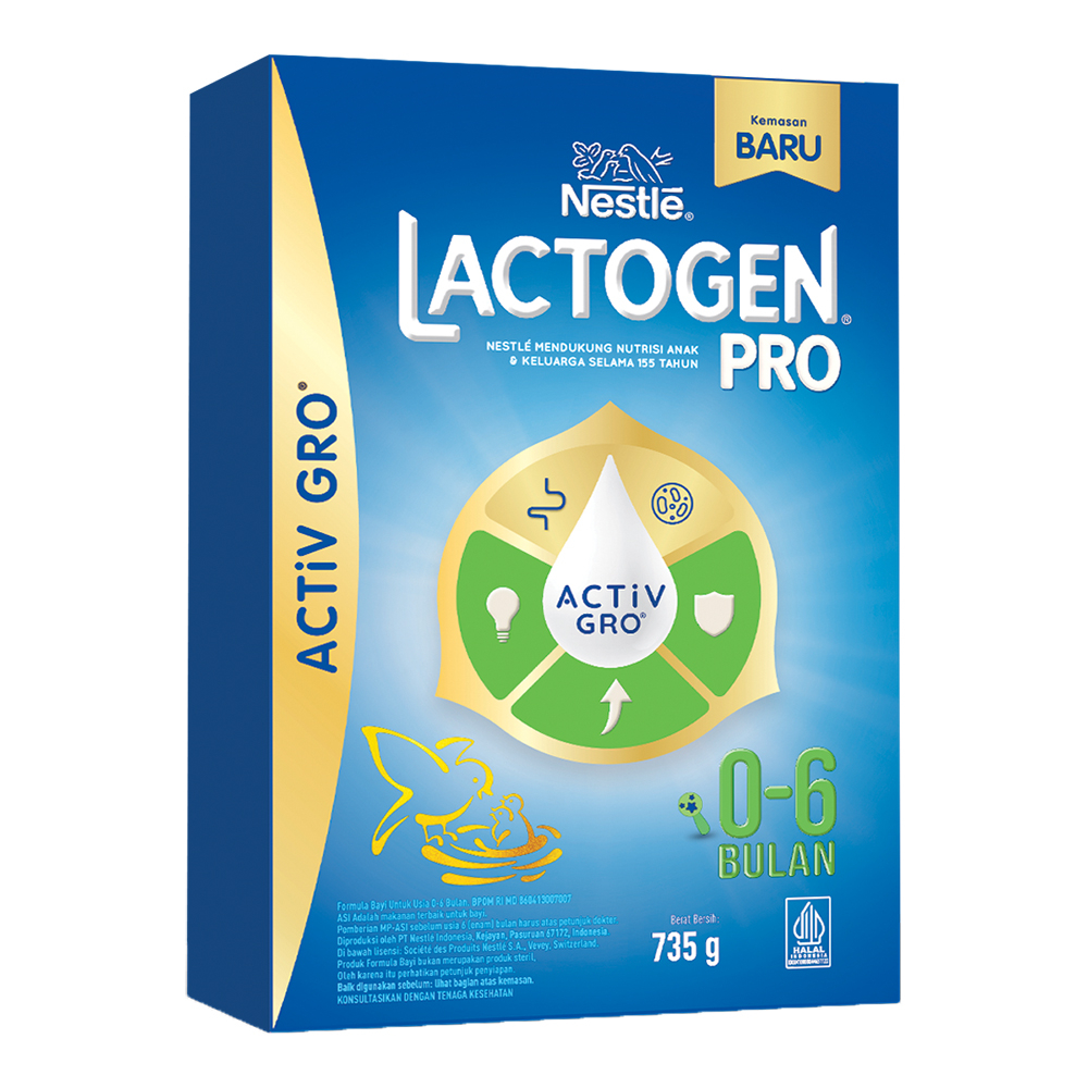 Jual Lactogen Pro 1 Happynutri Susu Formula Bayi 0-6 Bulan 735 g ...
