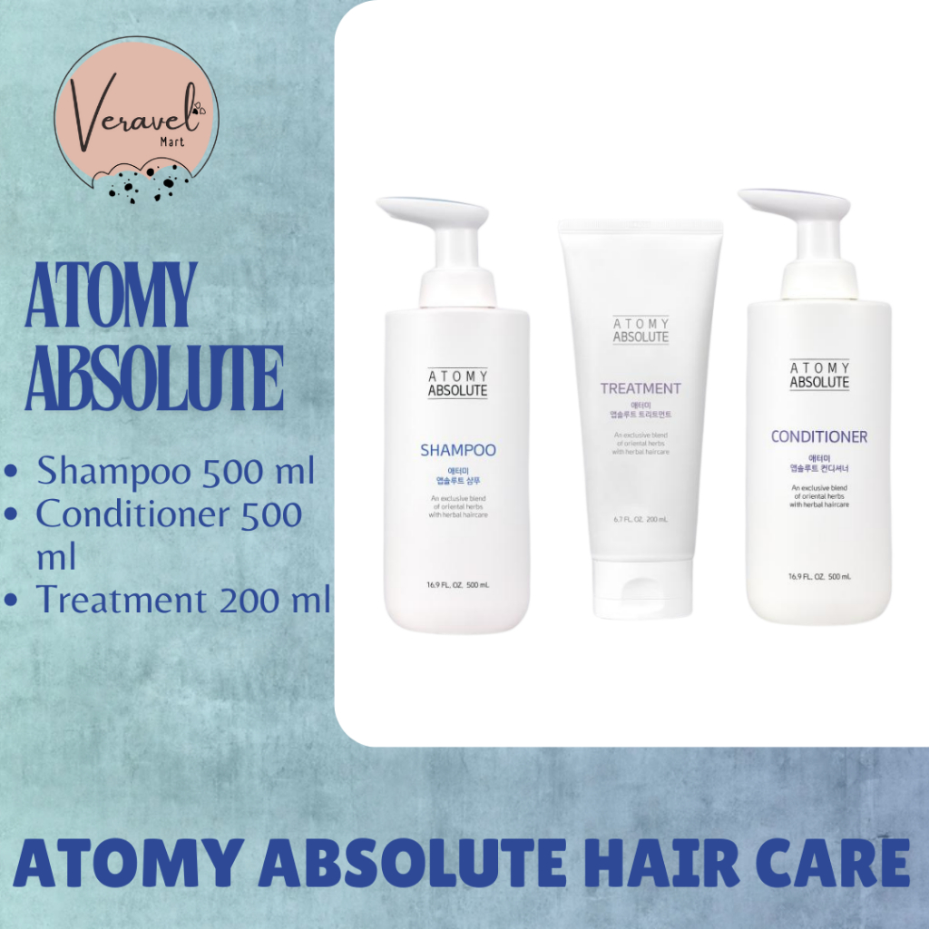 Jual Absolute Hair Care Shampoo Conditioner Treatment Korea sampo scalp ...