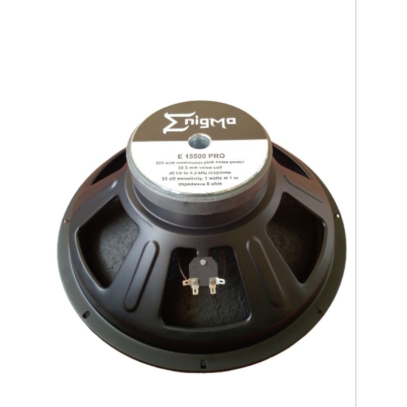 Jual speaker 15 inchi 500 watt Enigma E 15500 Pro jamin original ...