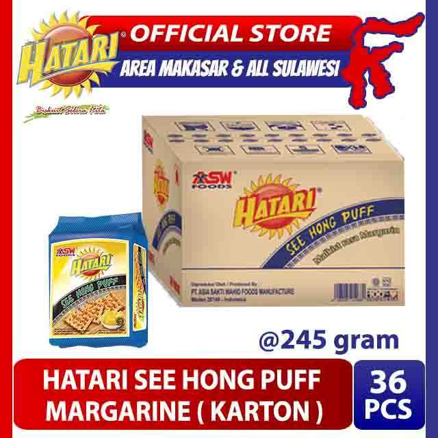 Jual Hatari GABIN See Hong Puff Margarine 245 gram ( Karton ) 36 Pcs ...