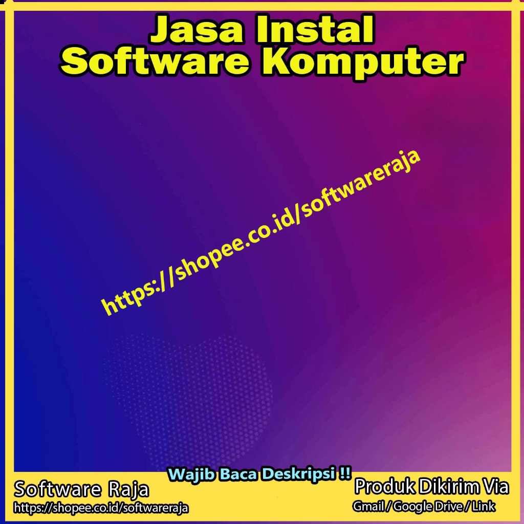 Jual Jasa Instal Software Komputer / PC / Laptop / Aplikasi Sekaligus Setting (WIN) | Shopee ...