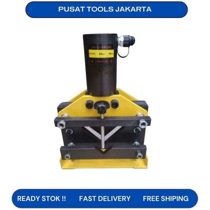 Jual ALAT CUTTING POTONG BESI SIKU|100mm Hydraulic Angle Steel Cutting ...