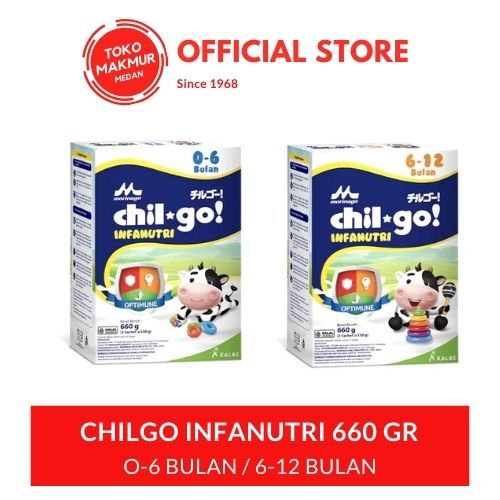 Jual CHILGO INFANUTRI 0 - 6 BULAN / 6 - 12 BULAN 660 GR | Shopee Indonesia