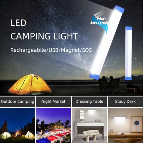 Jual Lampu Emergency Tube LED Magnetic 3 Mode Lightning / Lampu Darurat ...