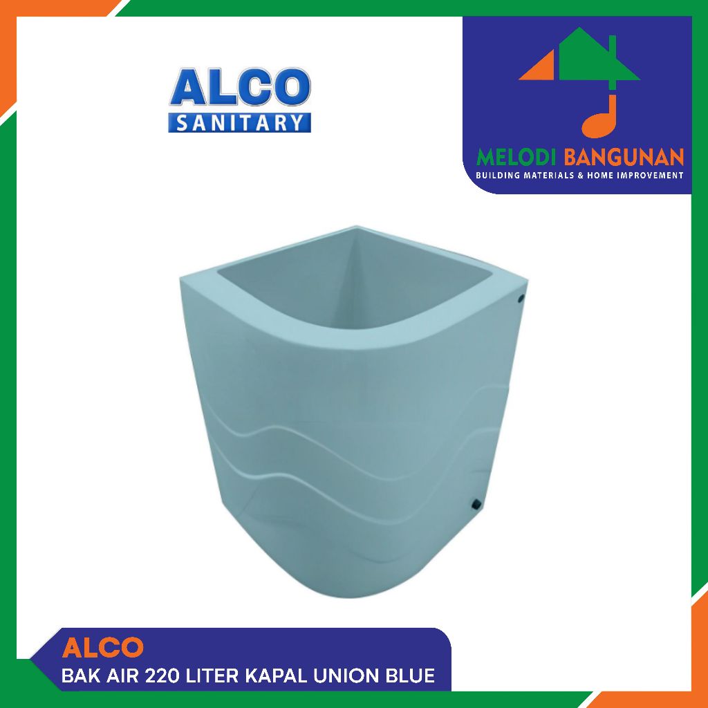 Jual Alco - Bak Air Mandi Sudut Luxury Fiber Glass 220 Liter 220 L ...