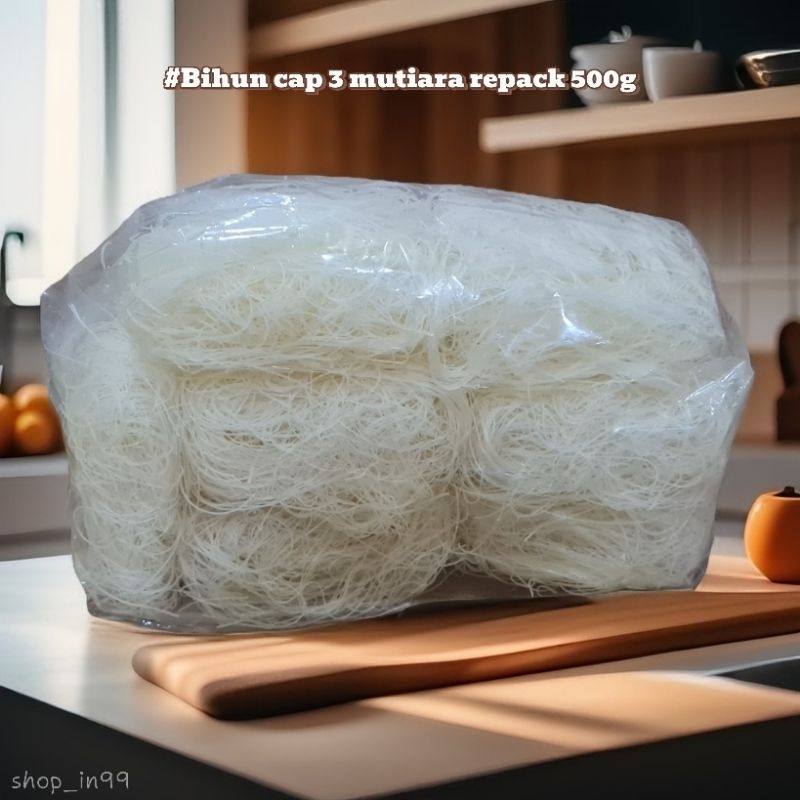 Jual Bihun cap 3 mutiara repack 500g | Shopee Indonesia