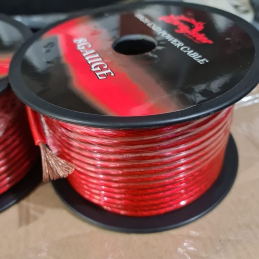 Jual Kabel 8 awg dragster kabel power 8 awg dragster harga per roll ...