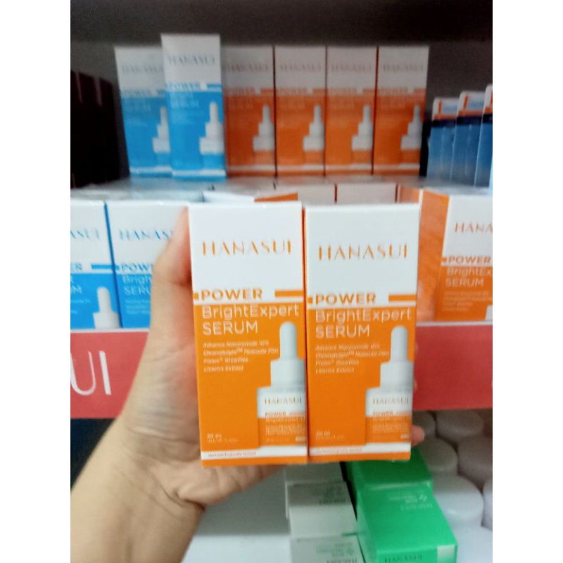 Jual Hanasui Power Bright Expert Serum 20ml (Orange) | Shopee Indonesia