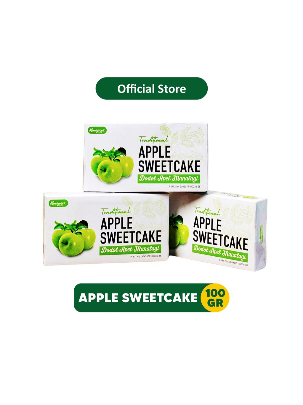 Jual Dodol Apel Manalagi - Apple Sweetcake 100gr | Oleh Oleh Khas Batu ...