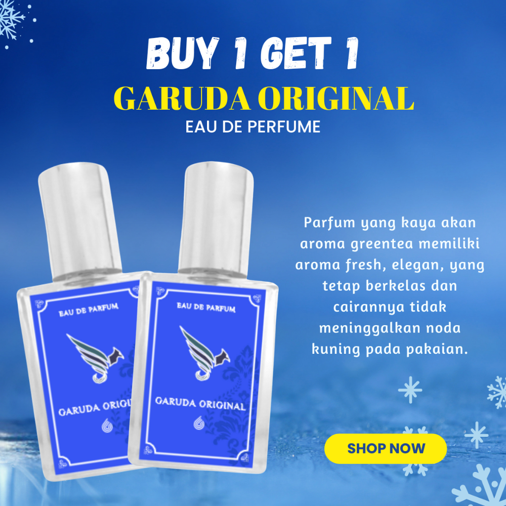 Jual BUY 1 GET 1 Eau De Perfume Garuda Original 30Ml - Parfum Garuda ...