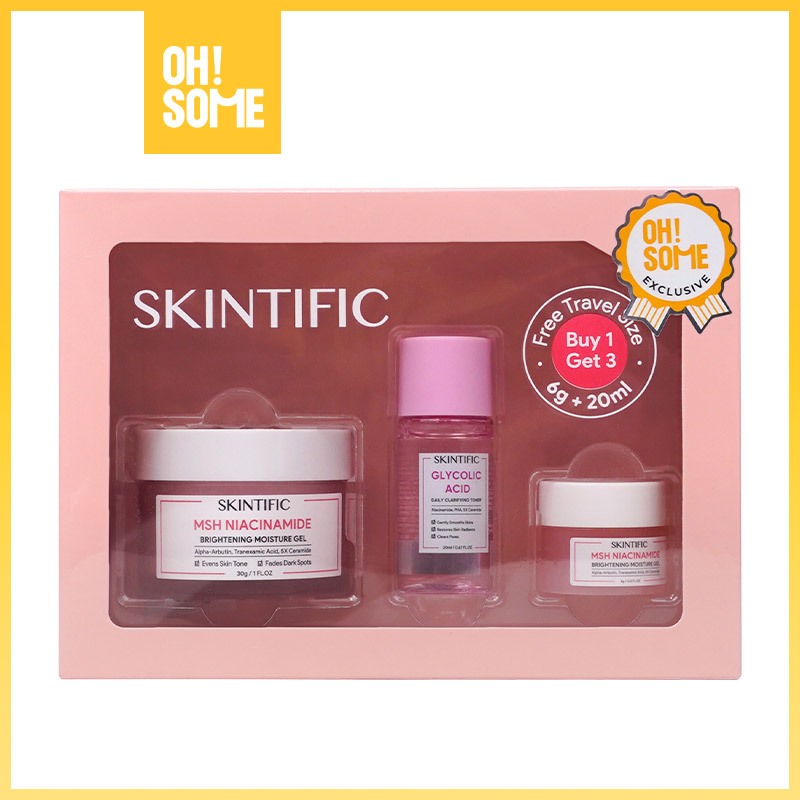 Jual OHSOME - SKINTIFIC Niacinamide Brightening Gel Moisturizer30ml ...