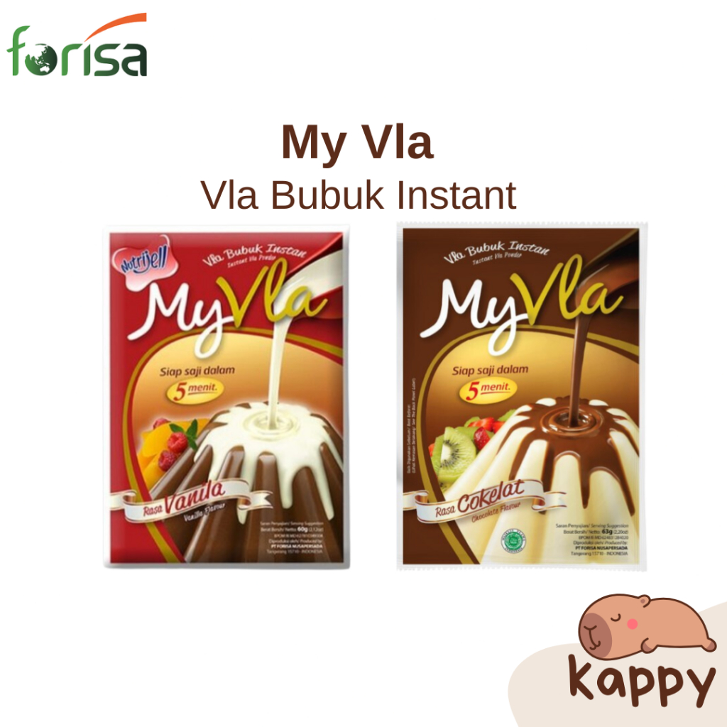 Jual My Vla Pudding Vla Instant Cokelat Vanilla BOX | Shopee Indonesia