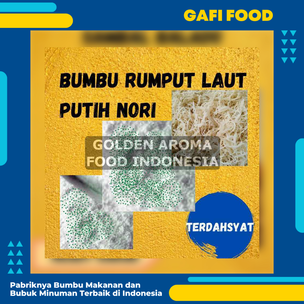 Jual BUMBU TABUR RUMPUT LAUT PUTIH NORI SEAWEED 1 KG FOOD GRADE 1Kg ...
