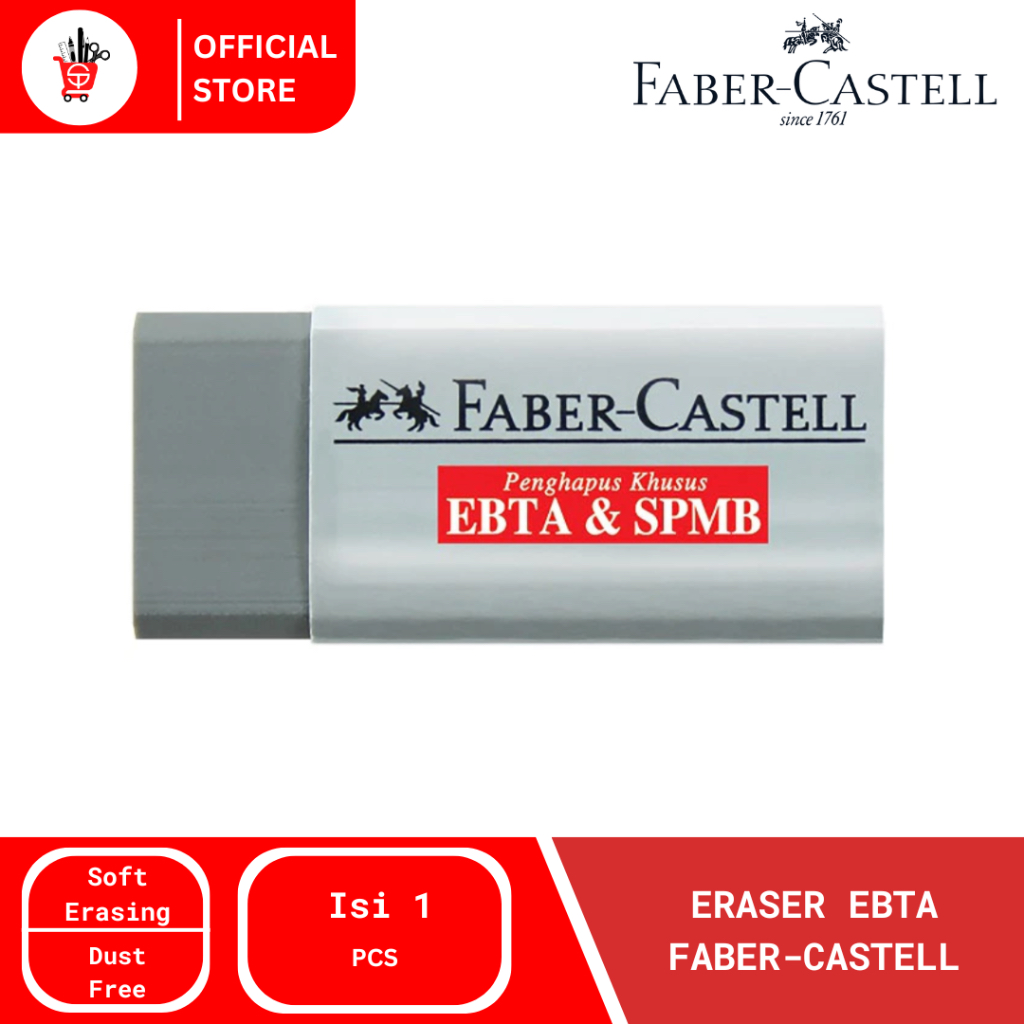 Jual Penghapus Faber Castell EBTA & SPMB 187168 (1 PCS) | Shopee Indonesia