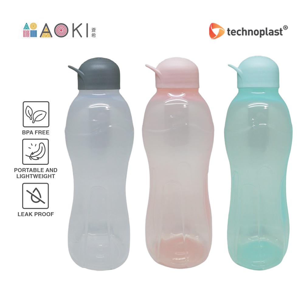 Jual Technoplast Aoki Botol Minum Dewasa 800ml | Botol Minum Plastik | Botol Air Minum BPA Free ...