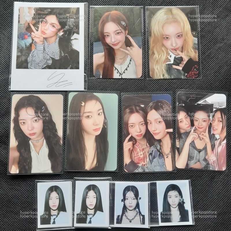 Jual ITZY GOLD Official Photocard & Photo ID (Yeji, Lia, Chaeryeong ...