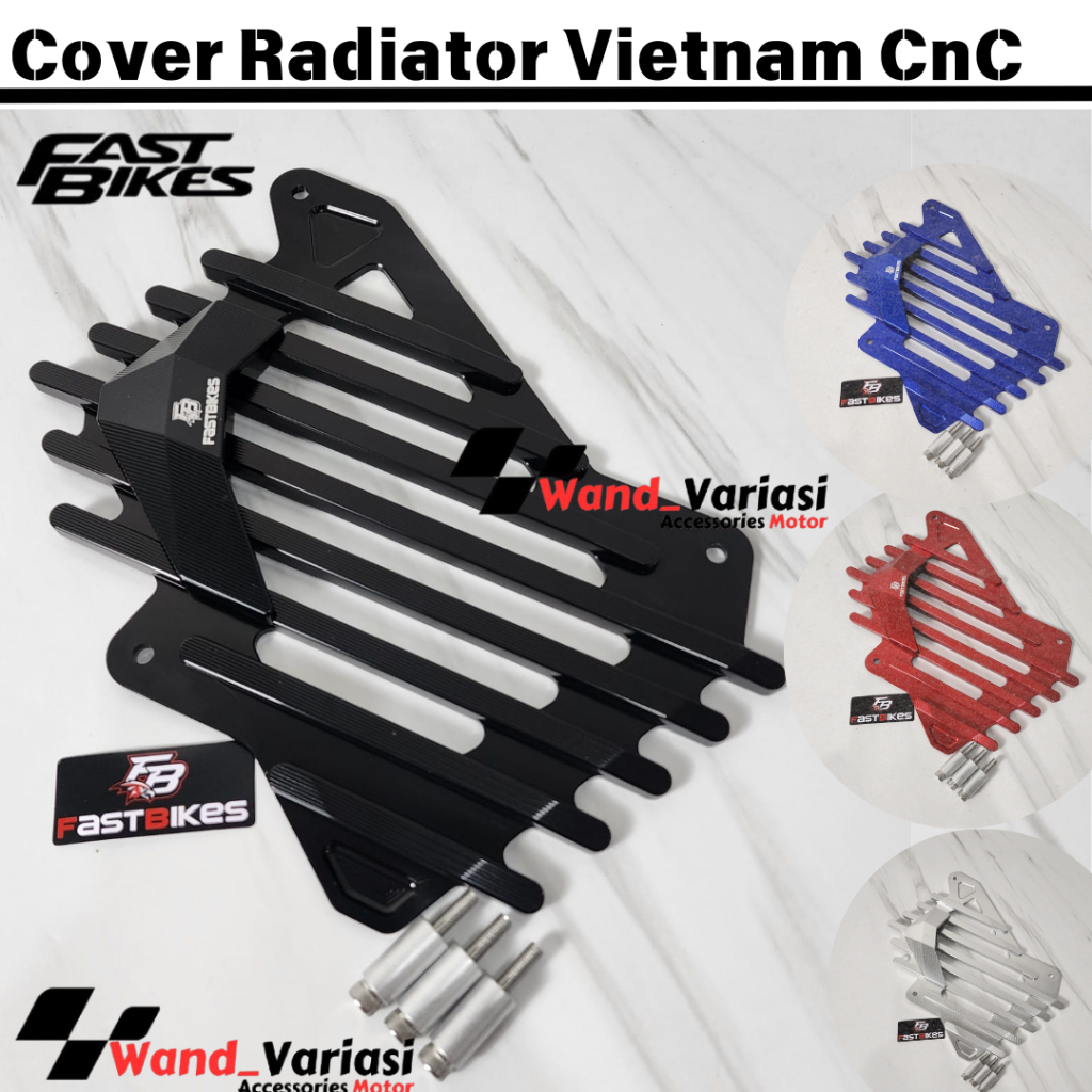 Jual Cover Radiator Vietnam Full Cnc Fast Bikes-Pelindung Radiator ...