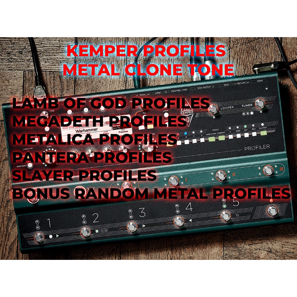 Jual Kemper Rig Pack Profiler - Metal Tones | Shopee Indonesia