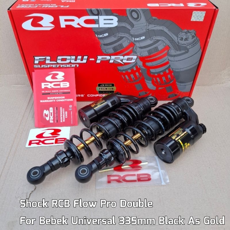 Jual Shock RCB Flow Pro Universal Cocok Buat Motor Bebek ukuran 275mm ...