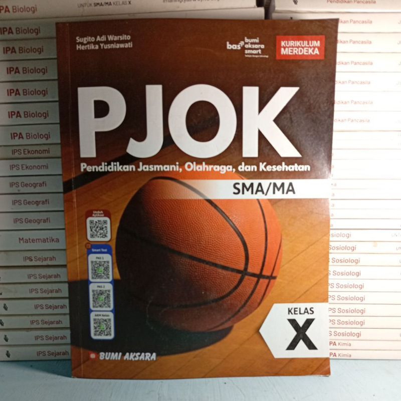 Jual Buku Original,PJOK Pendidikan Jasmani,Olahraga,dan Kesehatan,SMA ...