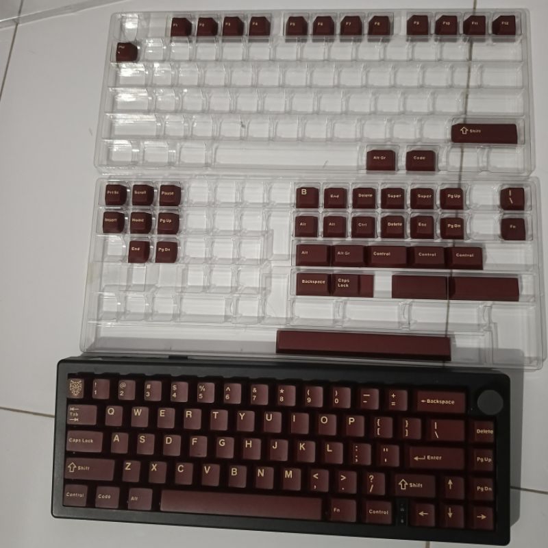 Jual Keycaps Aifei Pyga Red Cherry Profile ABS Doubleshot | Mechanical ...