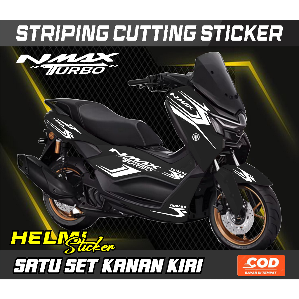 Jual STRIPING STRIP CUTTING STICKER YAMAHA NMAX TURBO \ NEO ALL NEW LIS ...