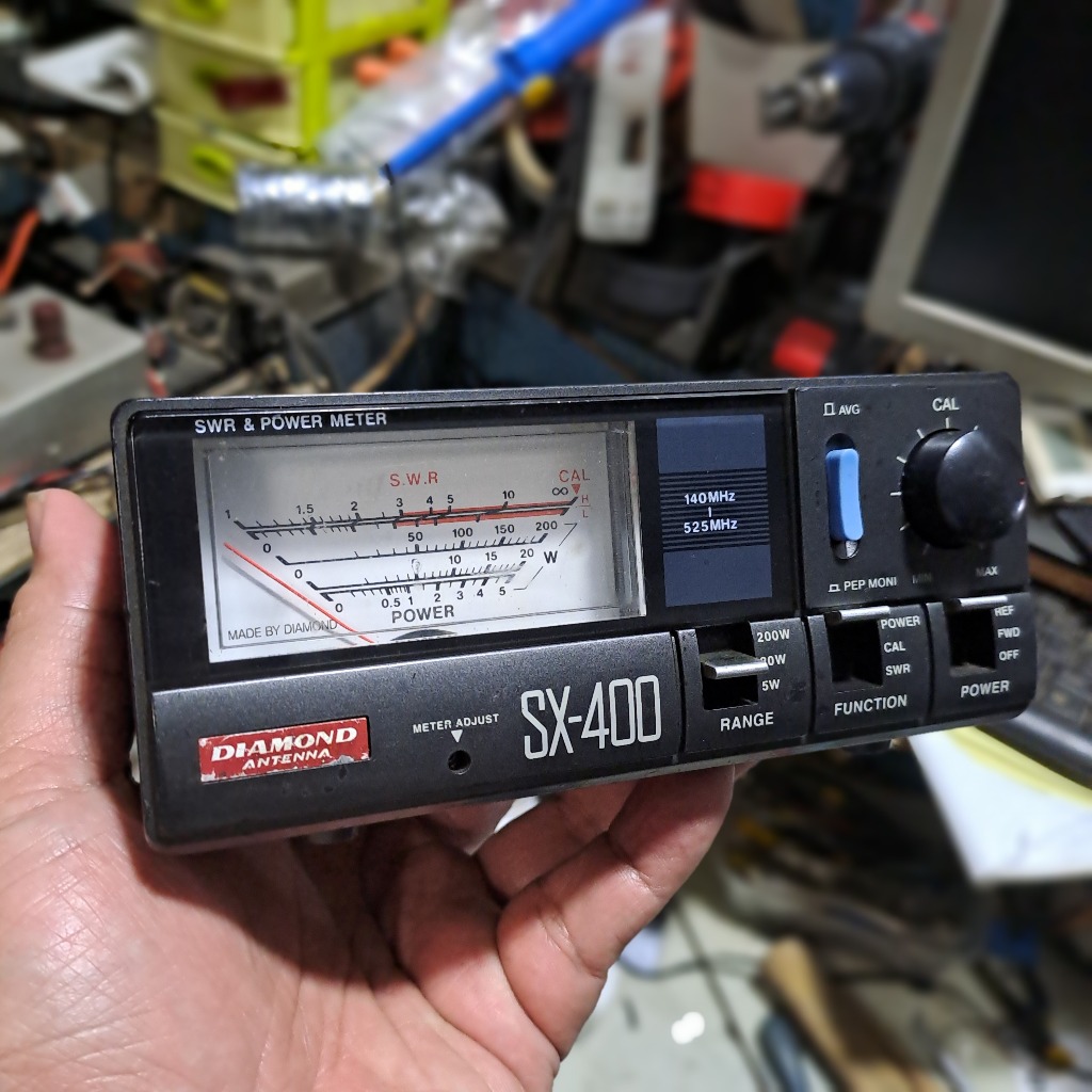 Jual SWR METER DIAMOND SX400 SWR DIAMOND SX 400 DUAL BAND UHF DAN VHF ...