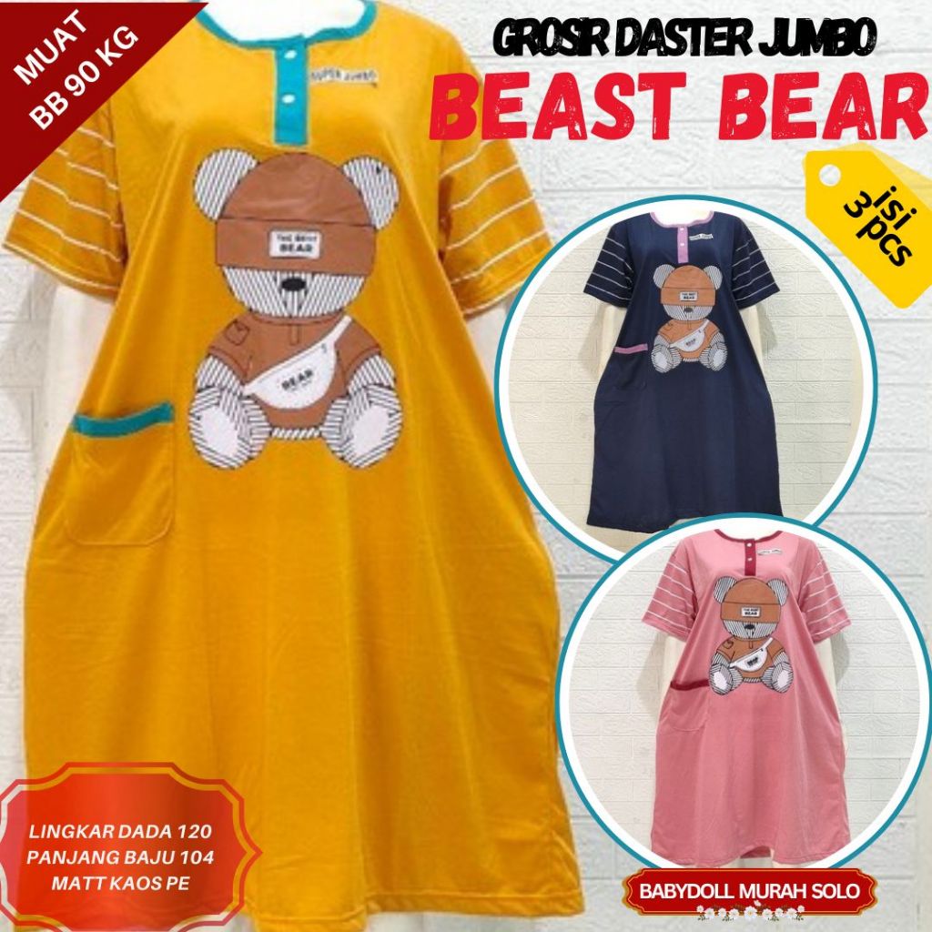 Jual Daster Jumbo Murah Isi 3pcs - Lingkar Dada 120 Fit BB 90kg (Grosir ...