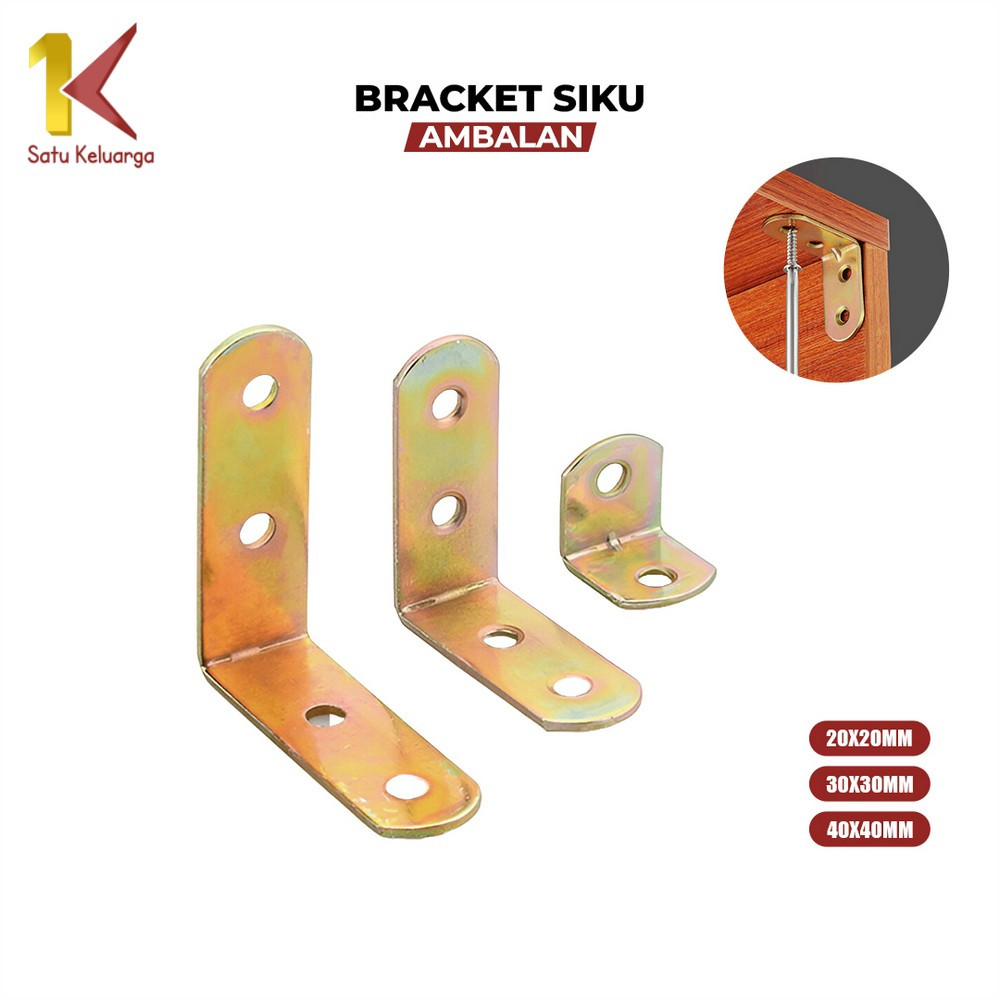 Jual Satu Keluarga Siku Rak Plat Siku L Besi C1190 Siku L Penahan ...