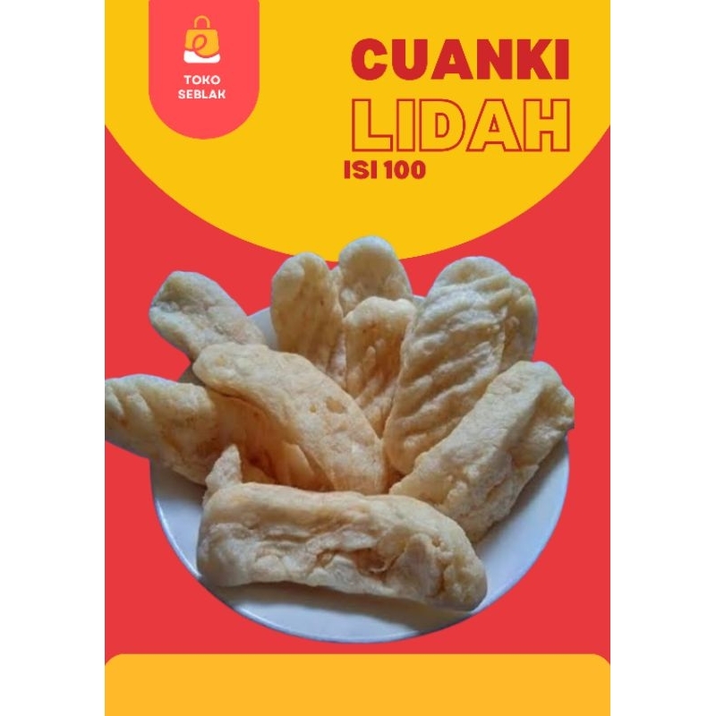 Jual cuanki lidah isi 100pcs/seblak/boci | Shopee Indonesia