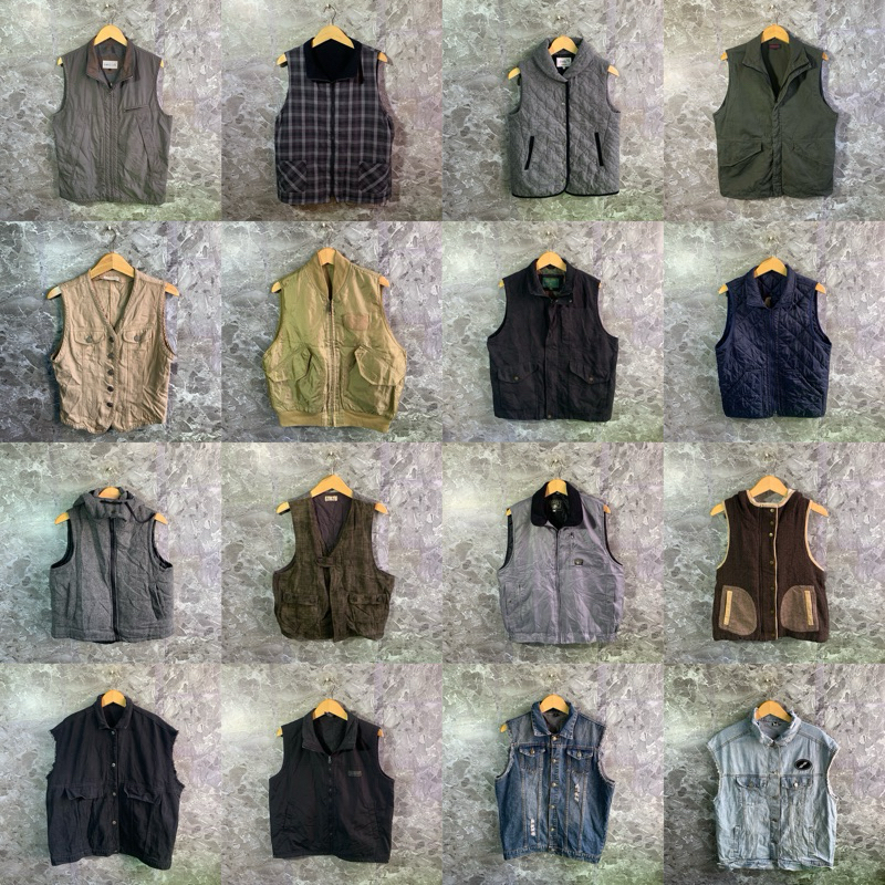 Jual Vest rompi Tebal / vest Woll / vest Military / vest reversible ...