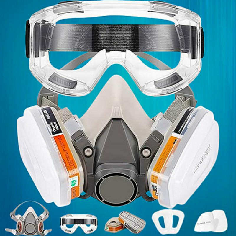 Jual Masker Respirator Gas / Masker Cat / Masker Laboratorium Safety ...