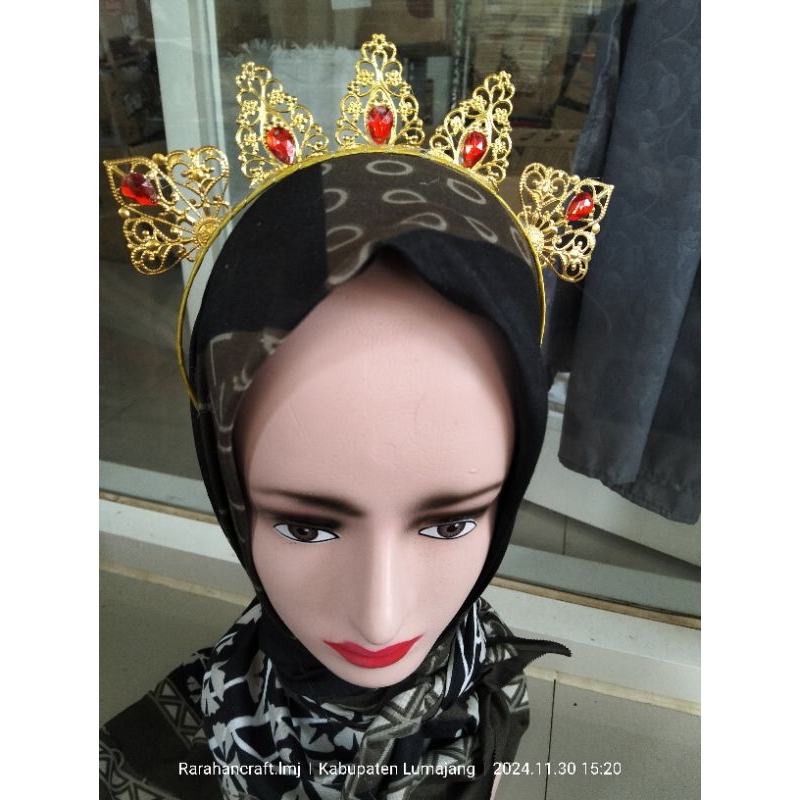 Jual mahkota bando adat bando tari bando karnaval (style 23) | Shopee ...