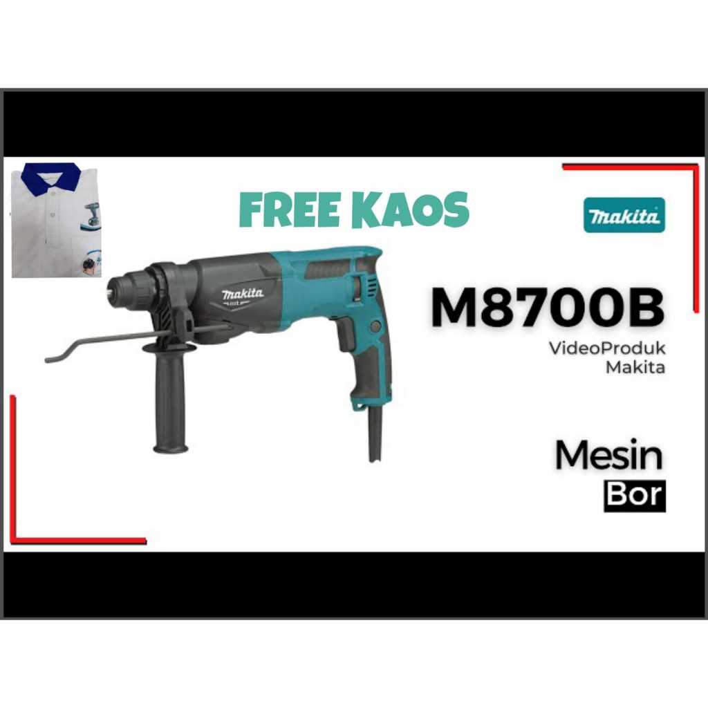 Jual MAKITA M8700B mesin bor beton 22mm M 8700 B rotary hammer drill 2 ...