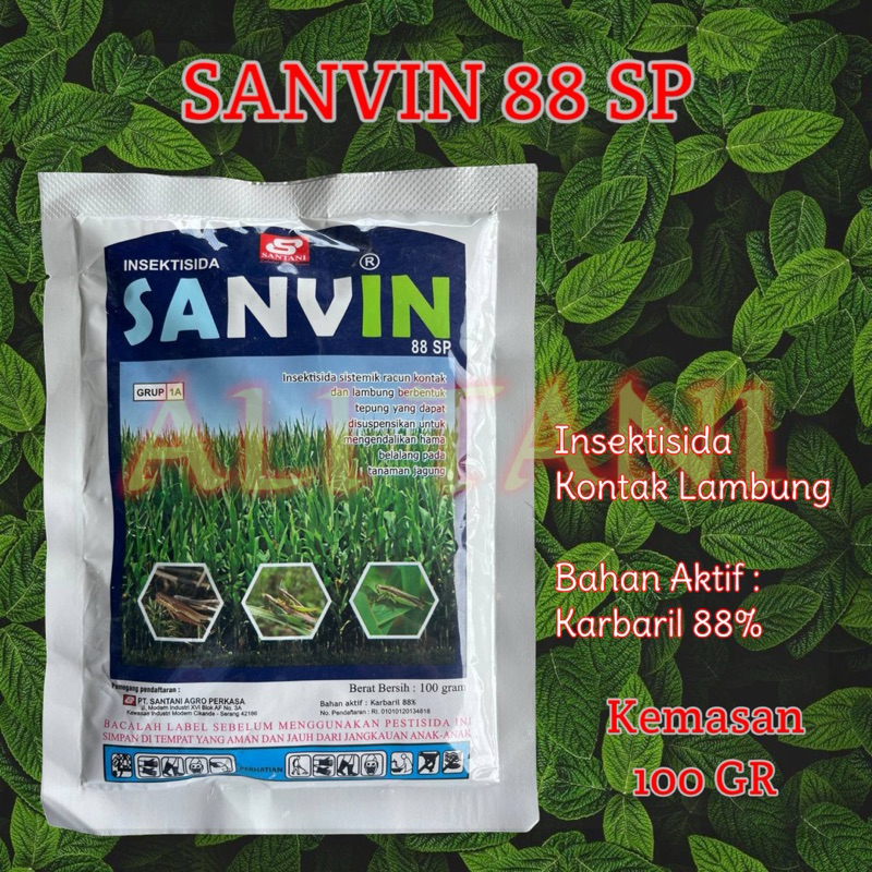 Jual Insektisida SANVIN 88 SP Kemasan 100 Gram untuk Semut,Kutu dll ...