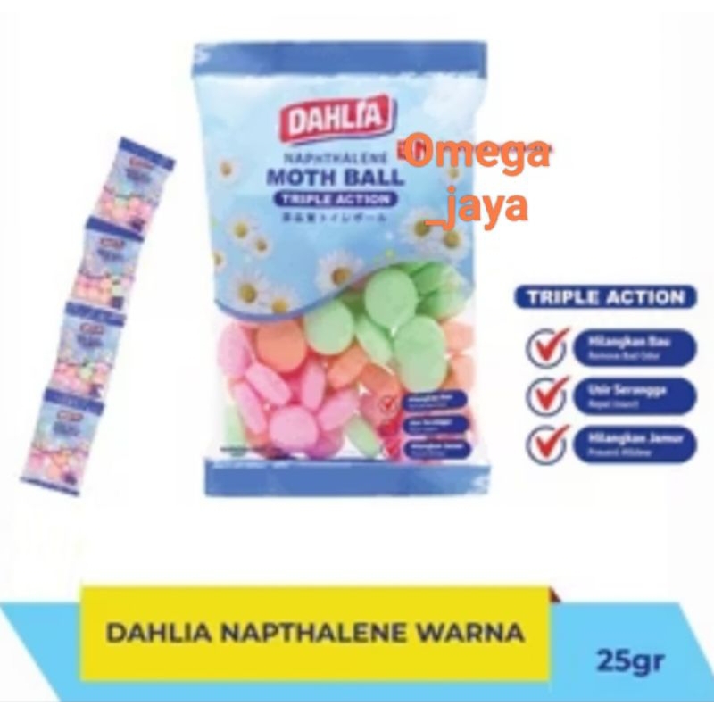 Jual Dahlia moth ball/kamper 25gr | Shopee Indonesia