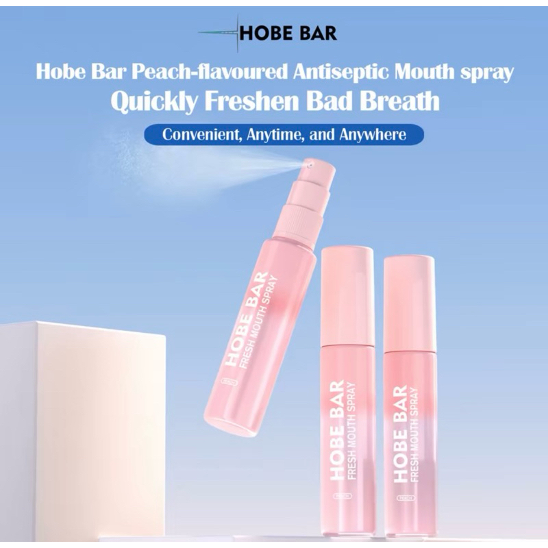 Jual [READY] HOBE BAR FRESH MOUTH SPRAY PARFUM MULUT MENYEGARKAN MULUT ...