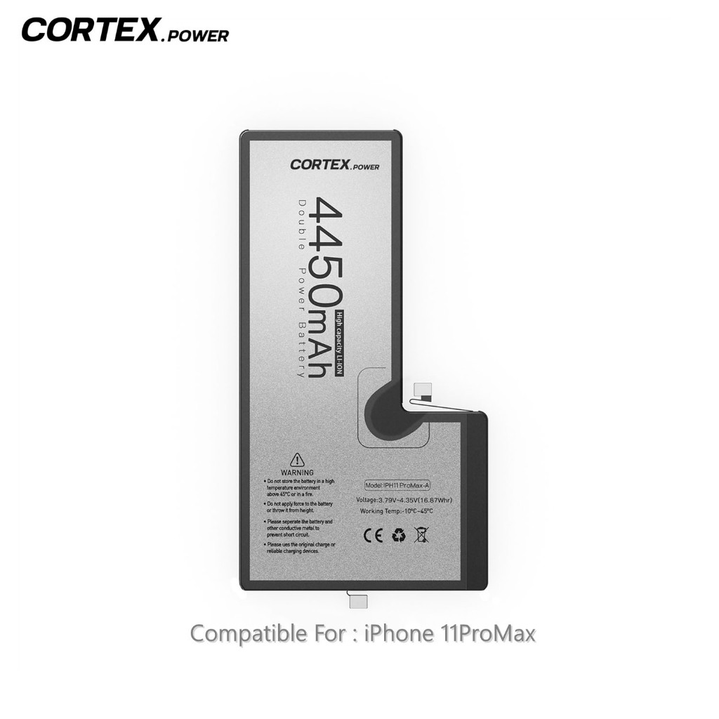 Jual Cortex Power - Baterai iPhone 11 Pro Max Double Power IC High ...