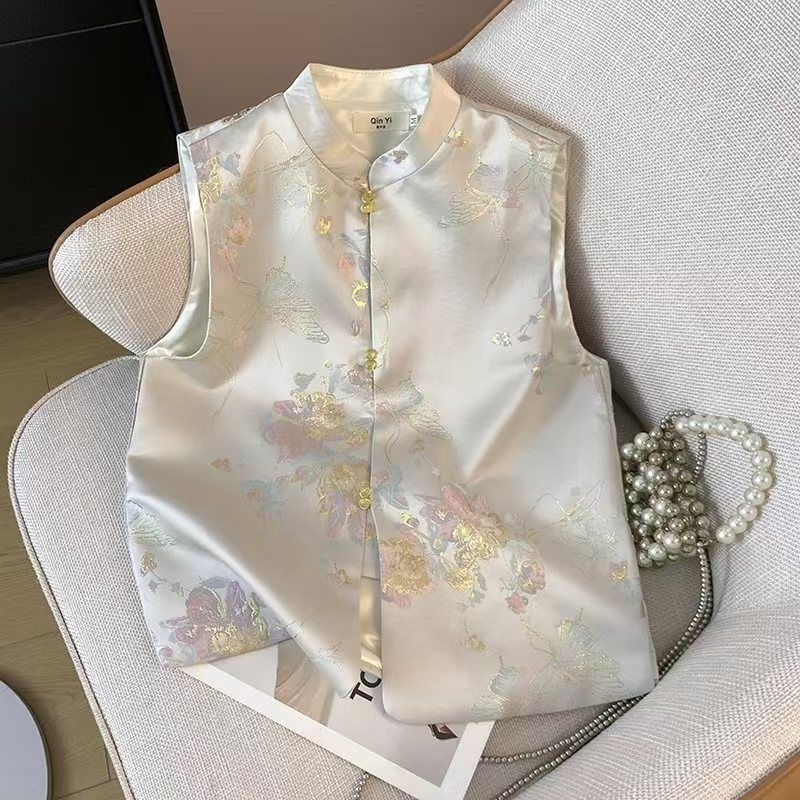 Jual SAM39 cheongsam vest top | Shopee Indonesia
