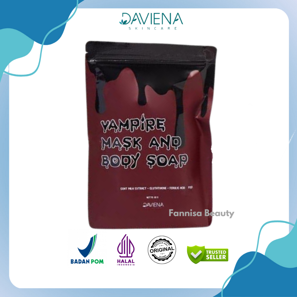 Jual DAVIENA SKINCARE Vampire Mask And Body Soap - Mencerahkan Kulit ...