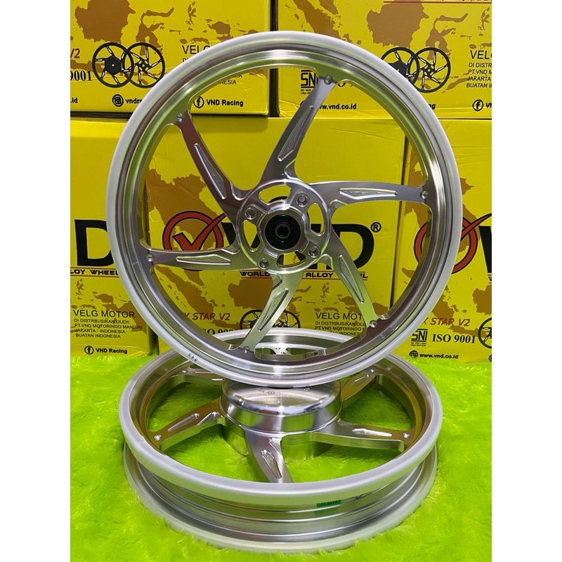 Jual VELG VND SIX STAR V2 VARIO 125/VARIO 150/VARIO 160 VND SIX STAR V2/VELG PELAK RACING VARIO ...