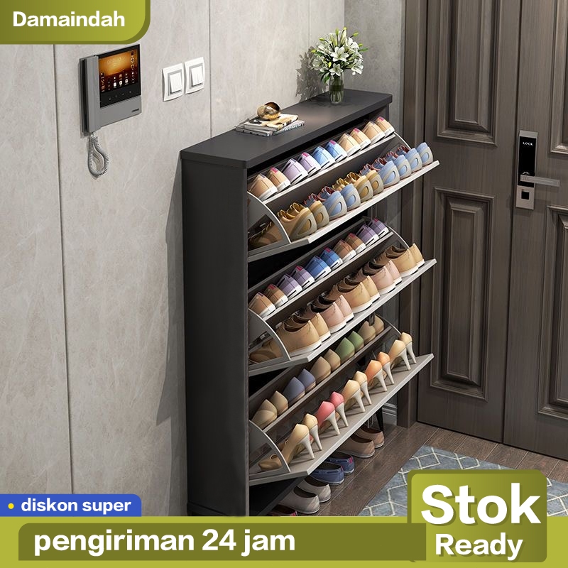 Jual Damaindah Rak Sepatu/Lemari Sepatu/Rak Sepatu Susun Tertutup ...