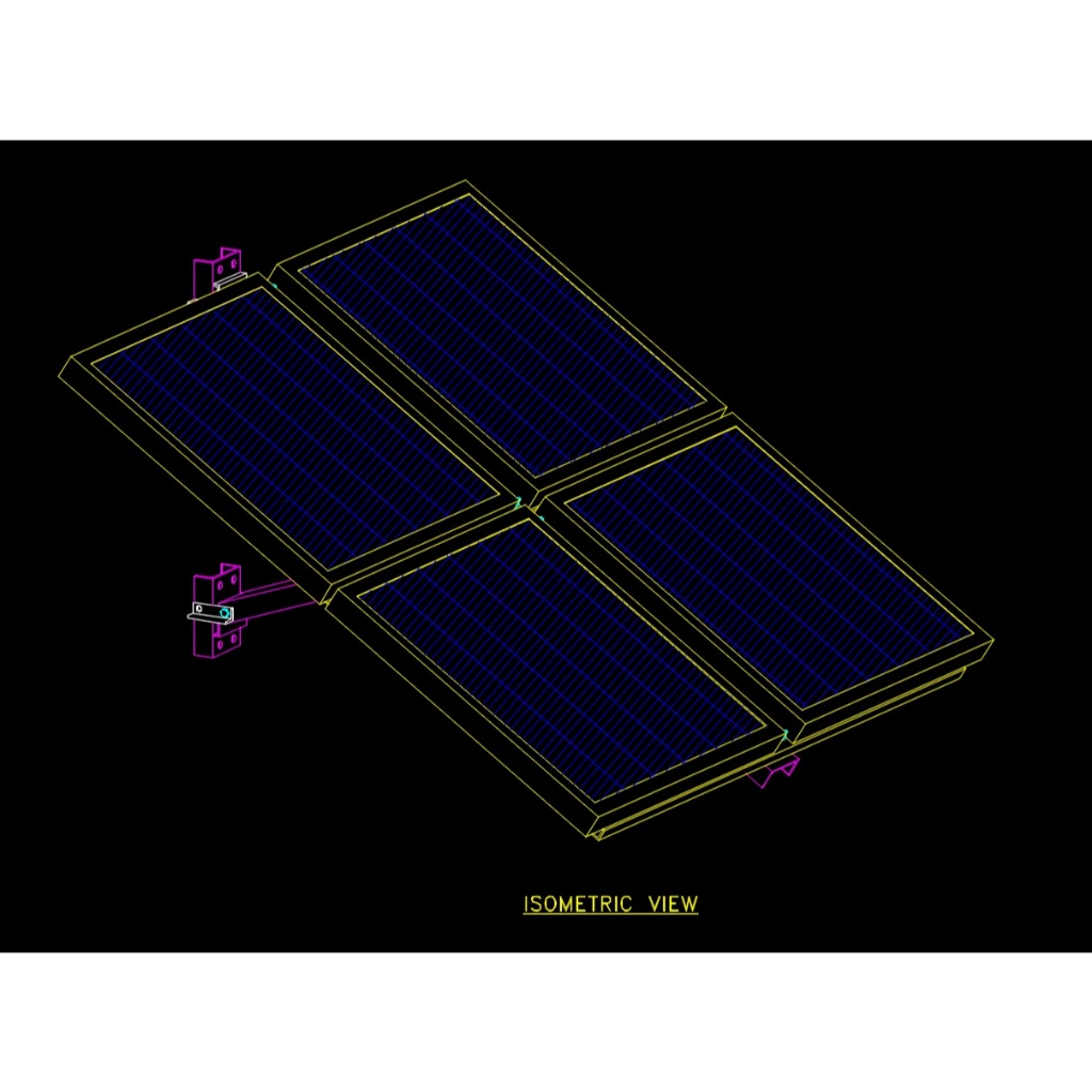 Jual DESAIN SOLAR PANEL - FILE DWG/AUTOCAD - DST2D-005 | Shopee Indonesia