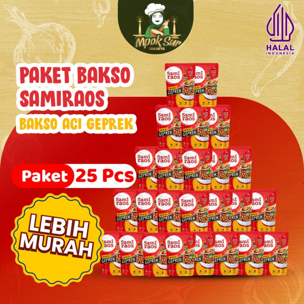 Jual Paket Bundling Reseller Sami Raos Baso Aci Geprek Samiraos Isi ...