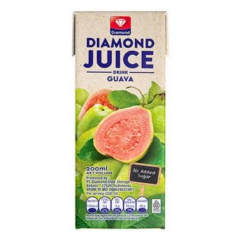 Jual Diamond juice guava 200ml | Shopee Indonesia