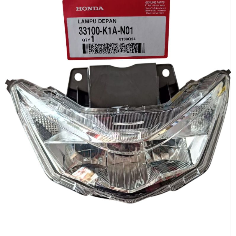 Jual Reflektor Lampu Depan Honda Beat LED Deluxe Street 2020 - 2023 Asli Original HONDA AHM ...