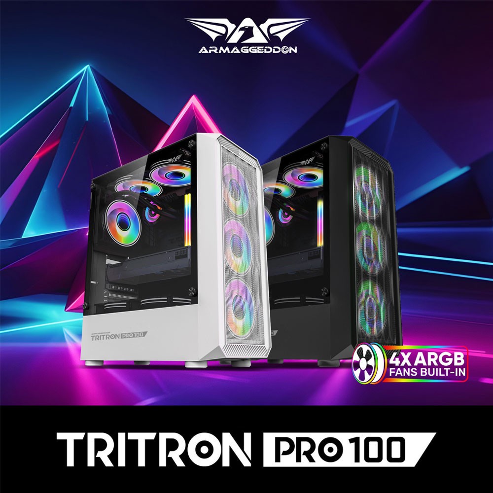 Jual CASING PC ARMAGGEDDON NEW TRITON PRO 100 | Shopee Indonesia