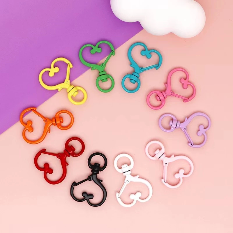 Jual (Tambahan) Hook Clasp Keychain Star Love Clasp Lobster Ballchain ...