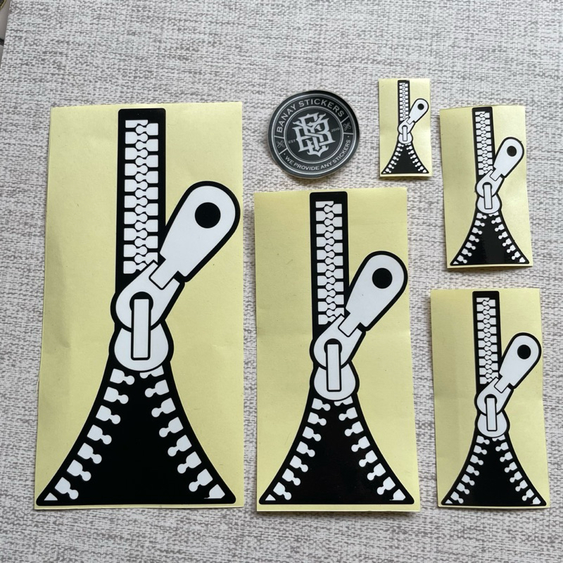 Jual Sticker Stiker Resleting Motor Mobil Laptop Printcutt | Shopee ...